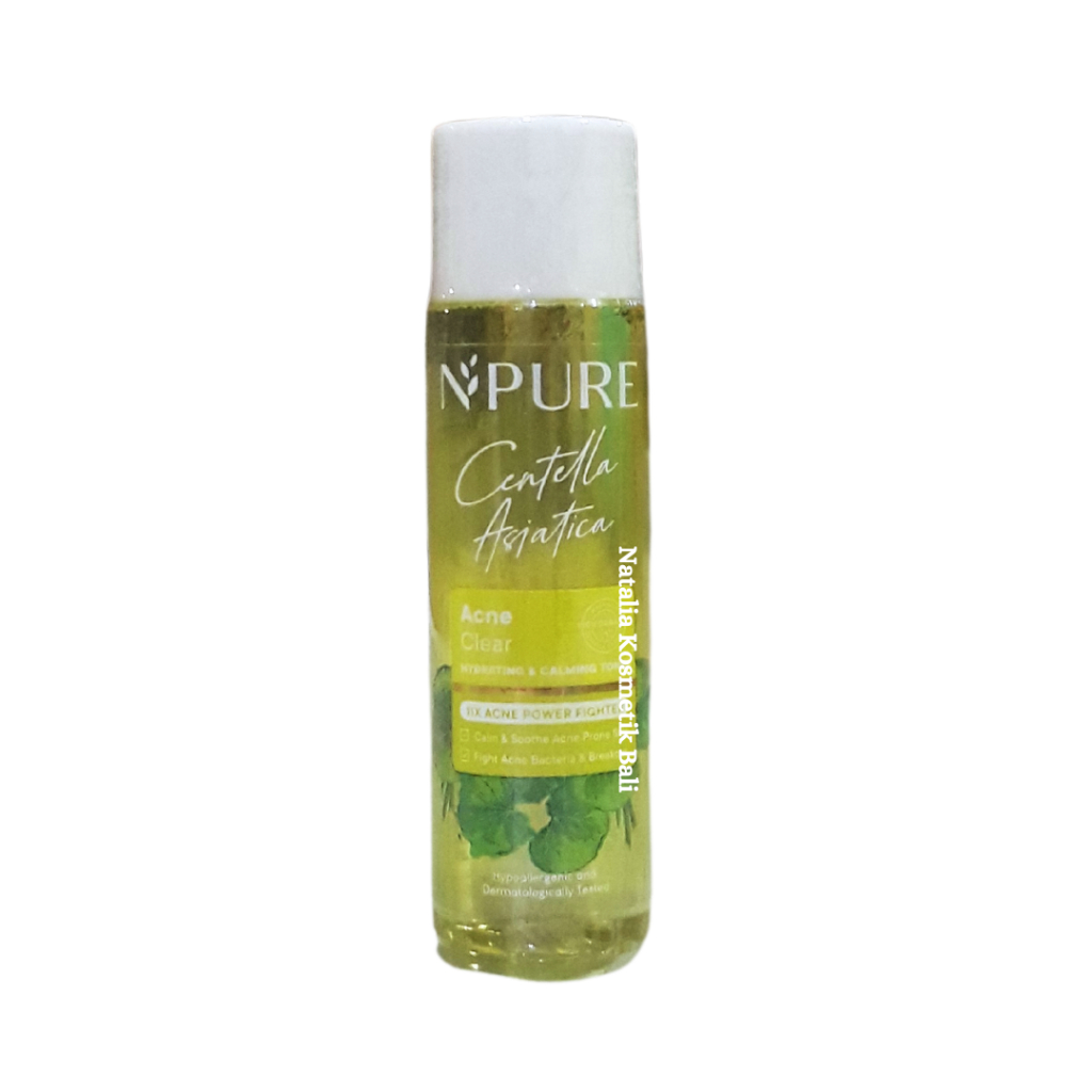 Jual N'Pure Centella Asiatica Acne Clear Hydrating & Calming Toner 30ml ...