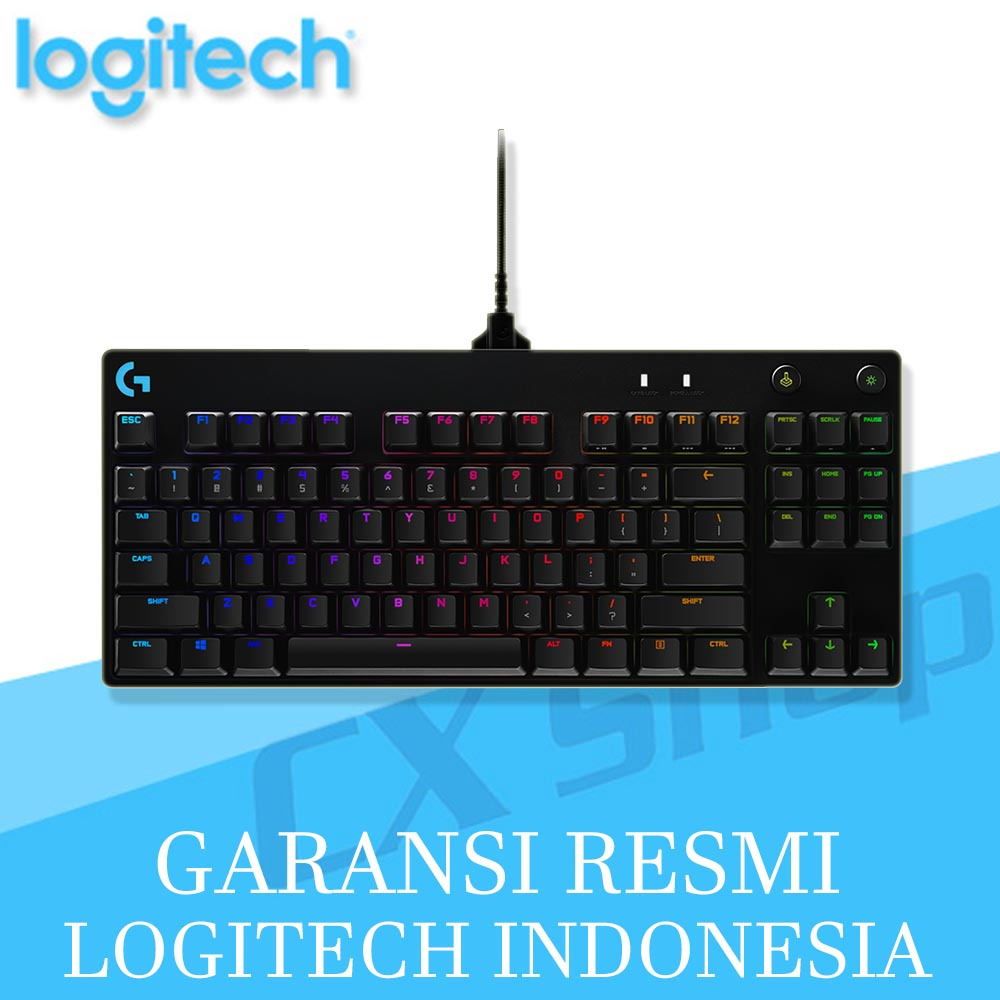 Jual Logitech G Pro Clicky Keyboard Gaming Mechanical TKL RGB for ...