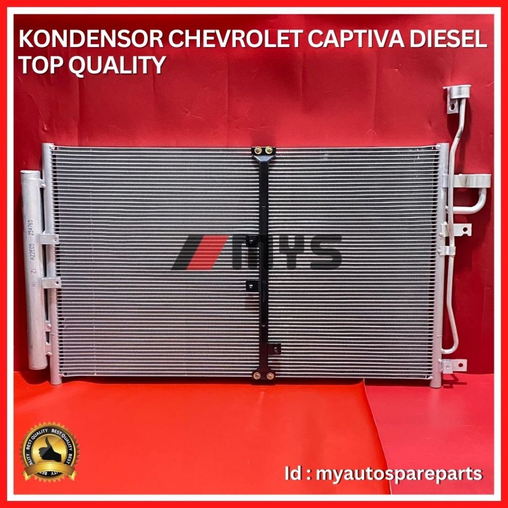 Jual CONDENSOR AC Mobil CHEVROLET Captiva Diesel KONDENSOR TOP QUALITY ...