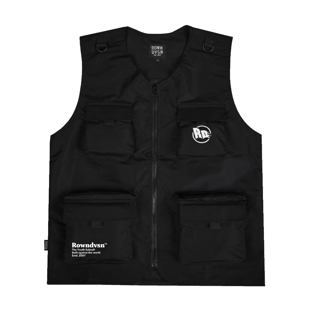 Jual Rown Division Official Vest Jacket - Rowndvsn Rompi Parasut France ...