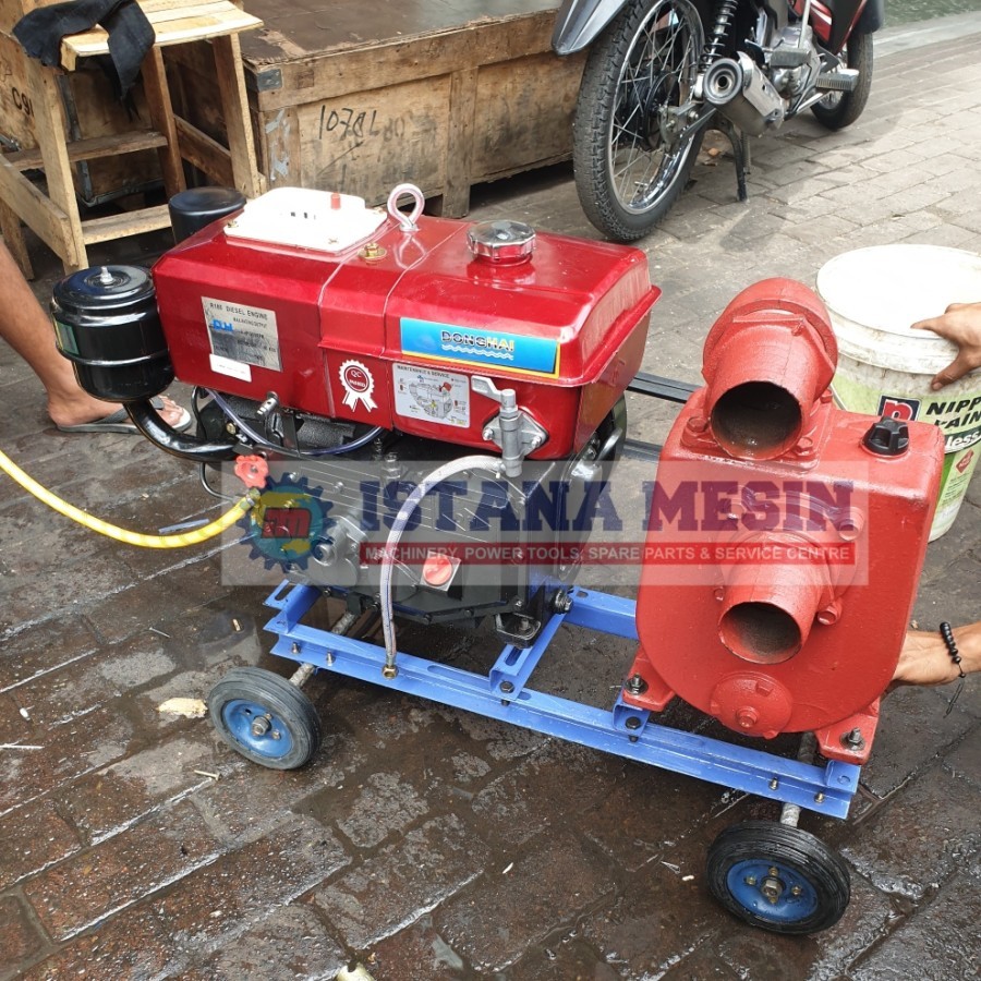 Jual MESIN AIR NS 50 POMPA AIR COMPLETE MESIN DIESEL 7PK | Shopee Indonesia