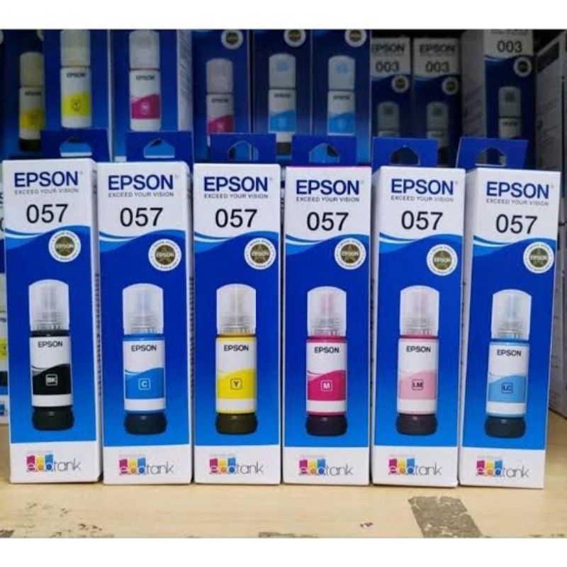 Jual Tinta Epson 057 Original For Support Ink Printer L8050 L18050 ...