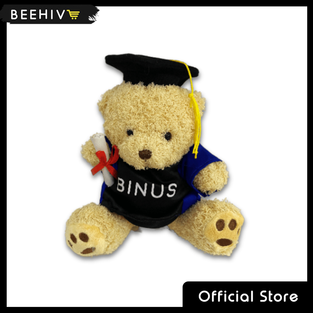Jual Beehive Binus - Boneka Wisuda Binus - New | Shopee Indonesia