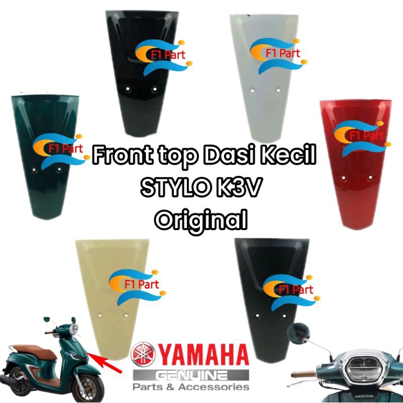 Jual cover FR TOP bodi depan cover dasi stylo K3V hitam putih merah ...