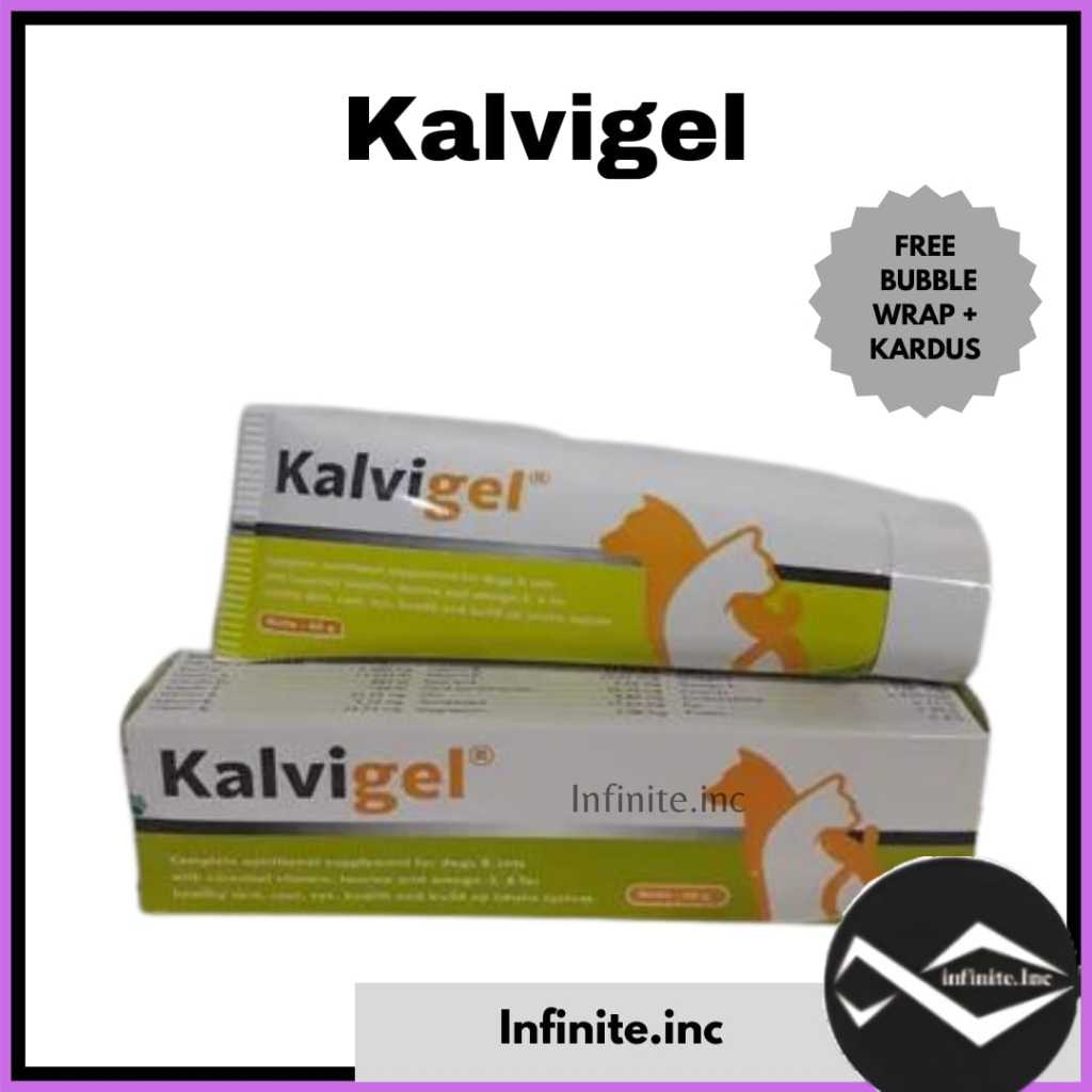Jual KALVIGEL 60 gram - like Nutriplusgel Vitamin Kucing Anjing seperti ...