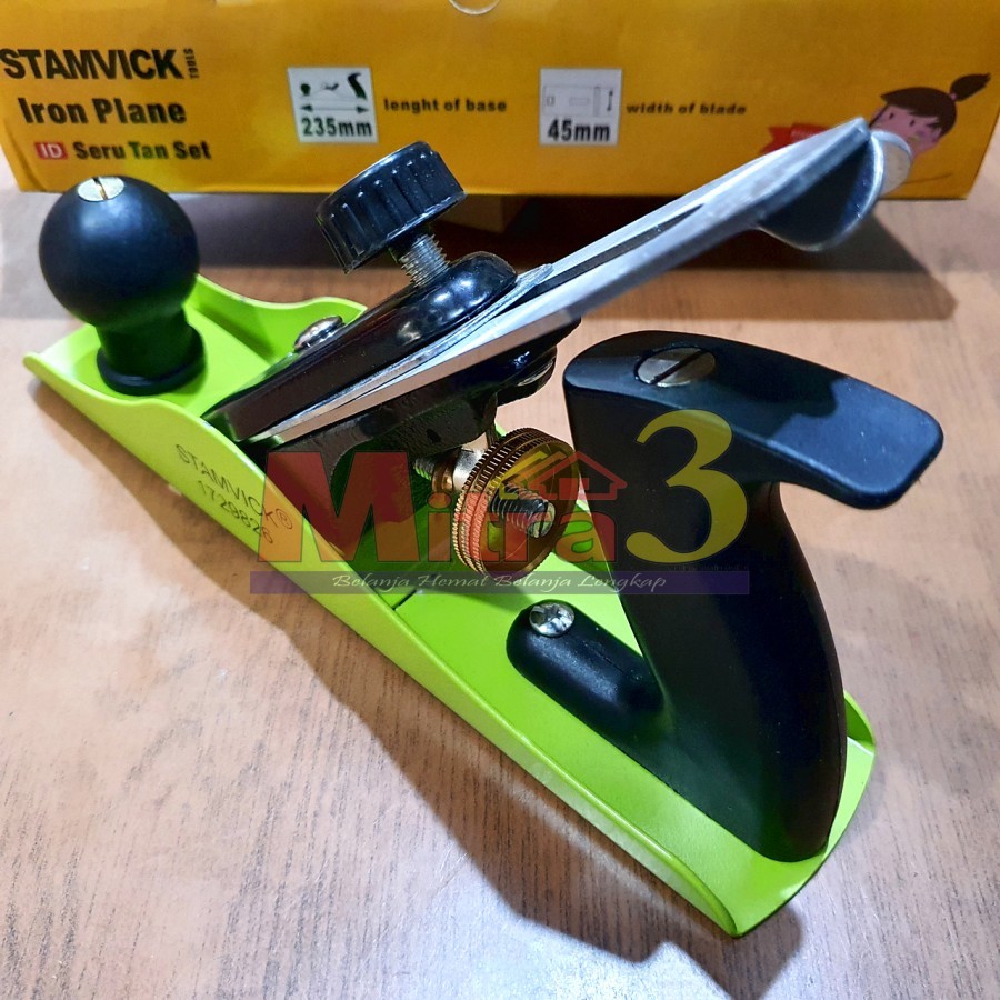 Jual Ketam Besi Manual STAMVICK / Alat Serut Serutan Kayu / Iron Plane ...