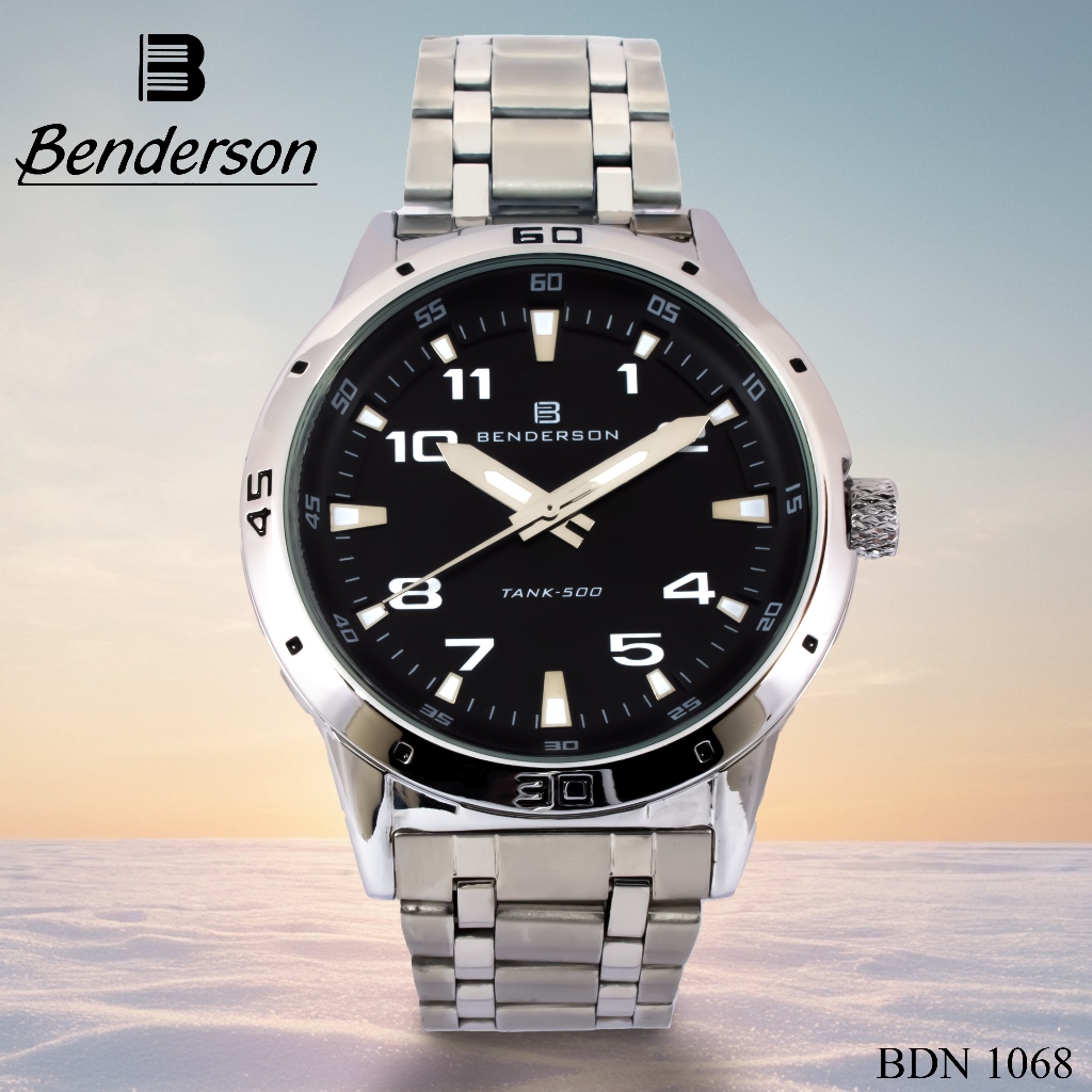 Jual BENDERSON 1068 JAM TANGAN SPORT PRIA 3ATM WATER RESISTANT ORIGINAL ...