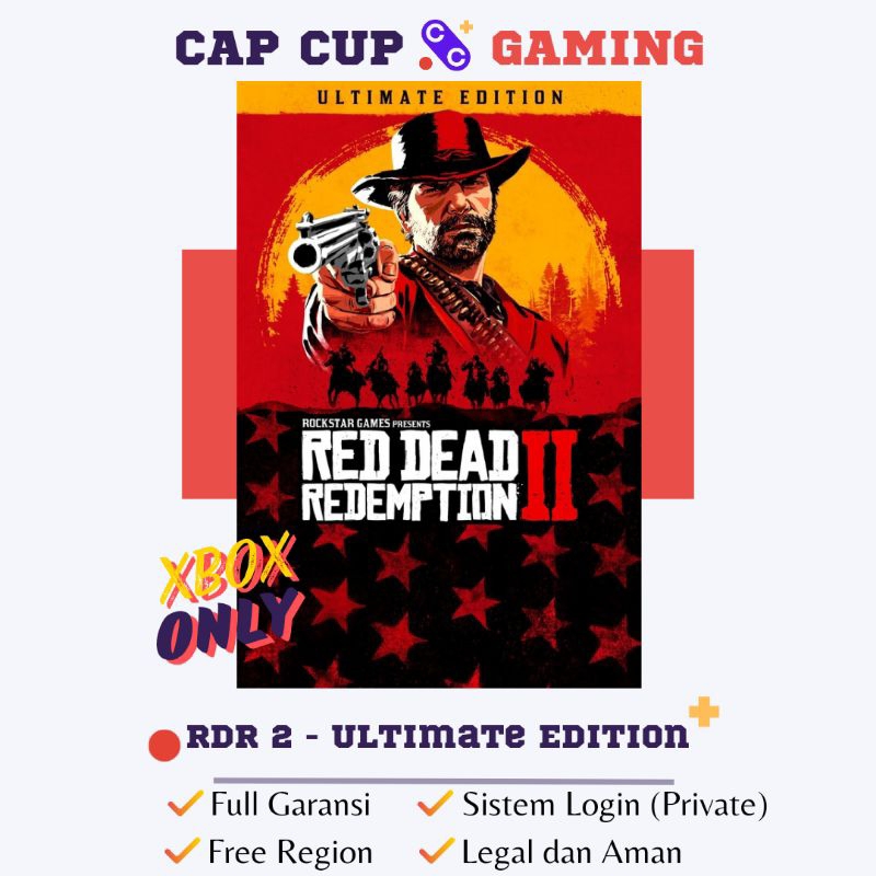 Jual [Cap Cup Store] (Xbox Game) RDR 2 Ultimate Edition | Shopee Indonesia