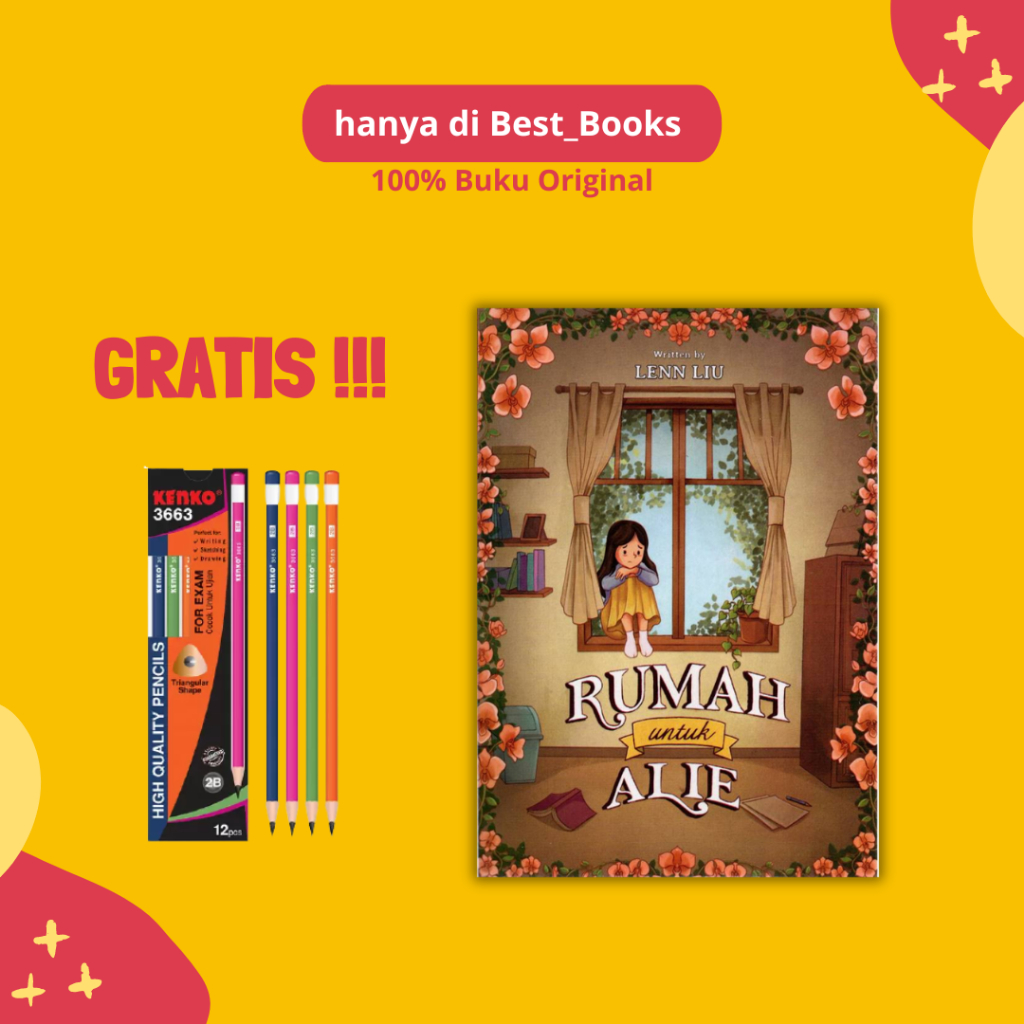 Jual Buku Novel Rumah Untuk Alie - Lenn Liu - Tekad | Shopee Indonesia