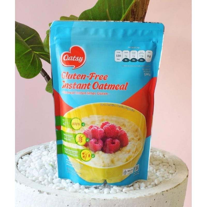Jual OATSY Gluten Free Instant Oatmeal 500gr | Shopee Indonesia