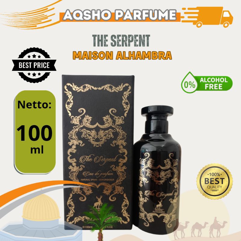Jual Parfum THE SERPENT Perfume 100ml EDP by Maison Alhambra, Parfum ...