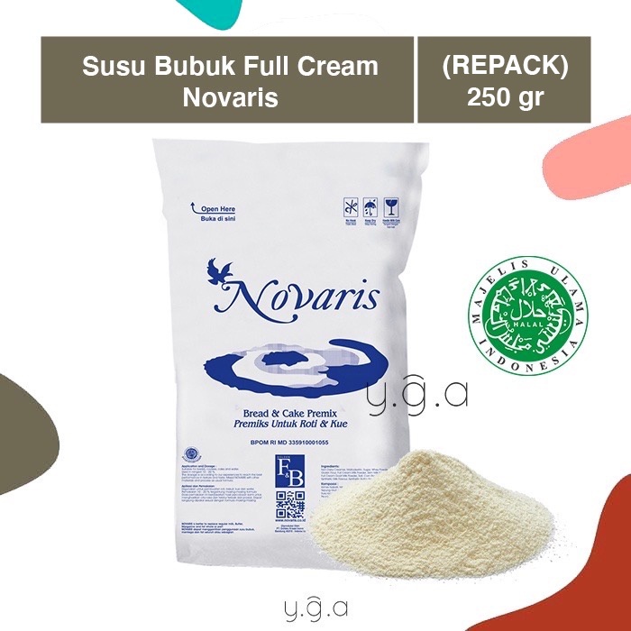 Jual NOVARIS Susu Bubuk Full Cream (REPACK) | Shopee Indonesia