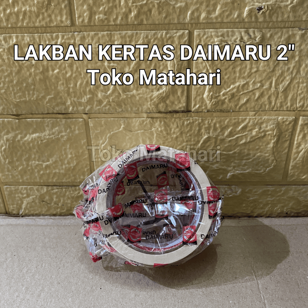 Jual Daimaru Masking Tape 2 Inch 48mm x 21m Lakban Kertas Lem Kertas ...
