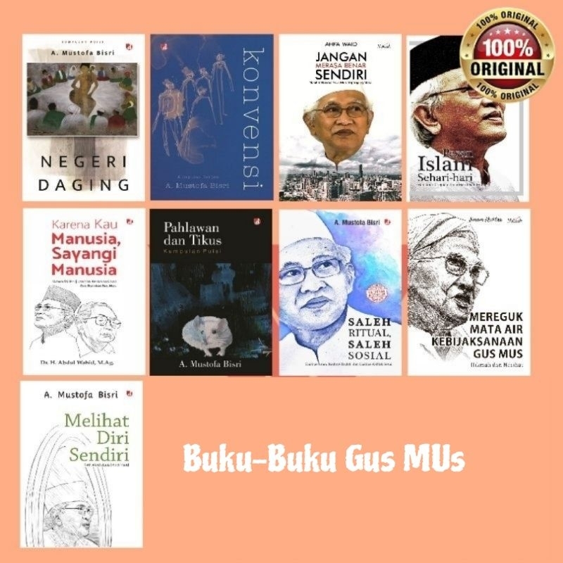 Jual Paket buku gus mus/pesan islam sehari hari/saleh ritual saleh ...