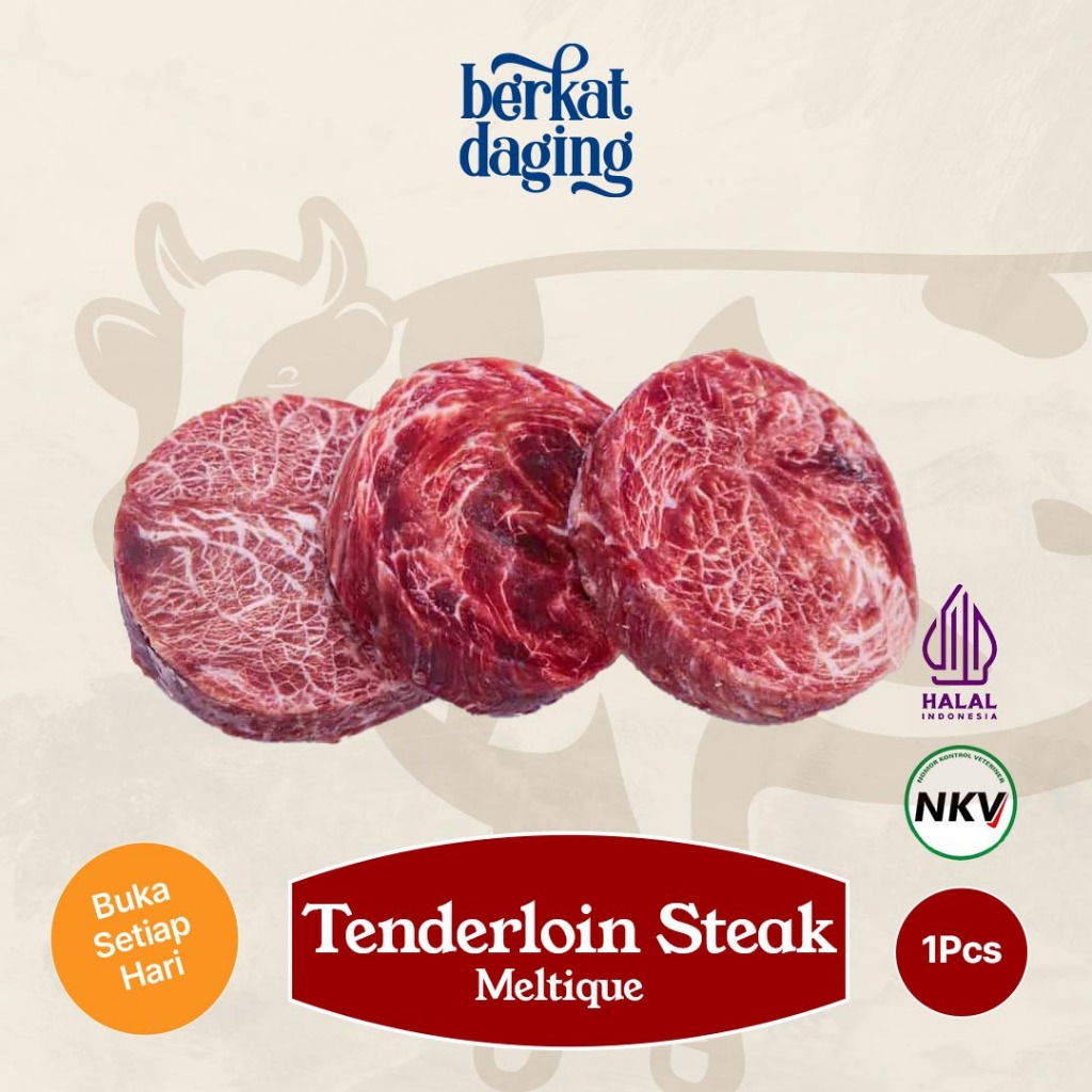 Jual Tenderloin Steak Beef Meltique Sapi Australia - BERKAT DAGING ...