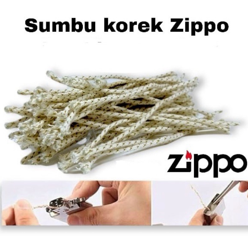 Jual sumbu korek api/sumbu korek Zippo/sumbu korek jadul | Shopee Indonesia