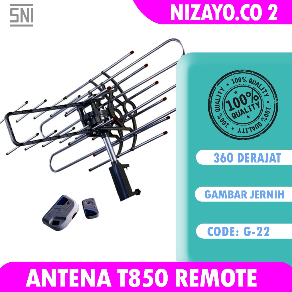 Jual antena tv remote digital/analog 850 - merk TD NZY 2 | Shopee Indonesia