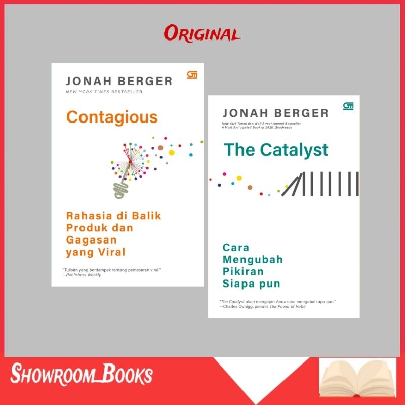 Jual Buku Contagious The Catalyst Jonah Berger | Shopee Indonesia