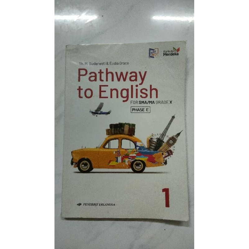Jual BUKU PATHWAY TO ENGLISH SMA/MA KELAS 10 KURIKULUM MERDEKA ...