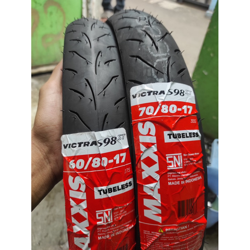 Jual Maxxis Victra 60/80-17 sama 70/80-17 Original 2025 | Shopee Indonesia