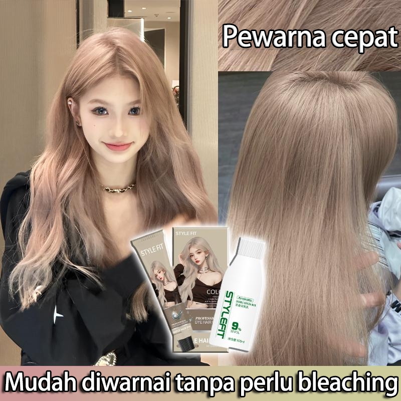 Jual [100ml Gratis 100ml-Daftar Produk Baru] pewarna rambut STYLE FIT ...