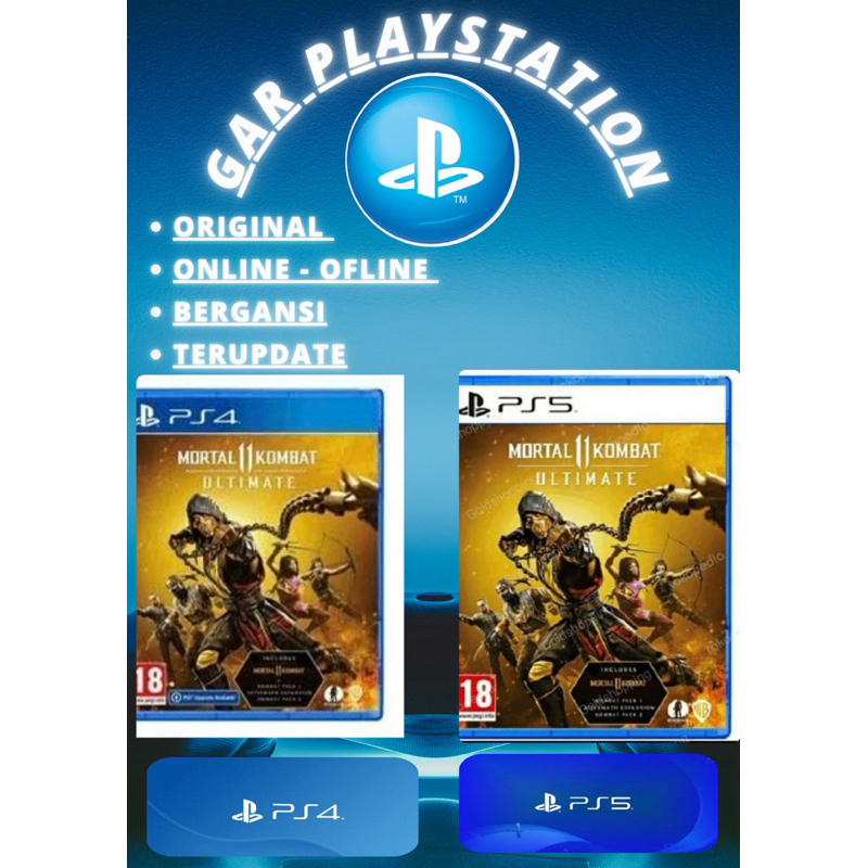 Jual Mortal Kombat 11 Ultimate + Injustice 2 Legendary edition (PS4&PS5) Digital Downlod ...