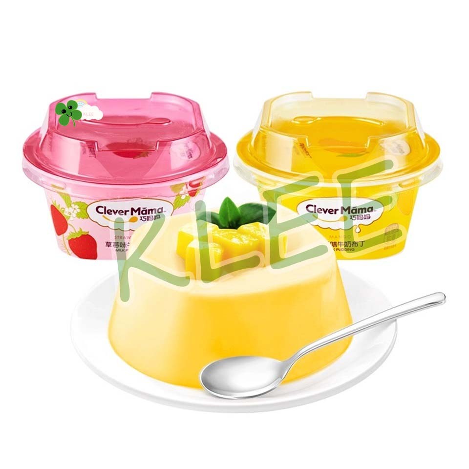 Jual [2 Varian Rasa] Clever Mama Pudding 70g - Milky Pudding Classic ...