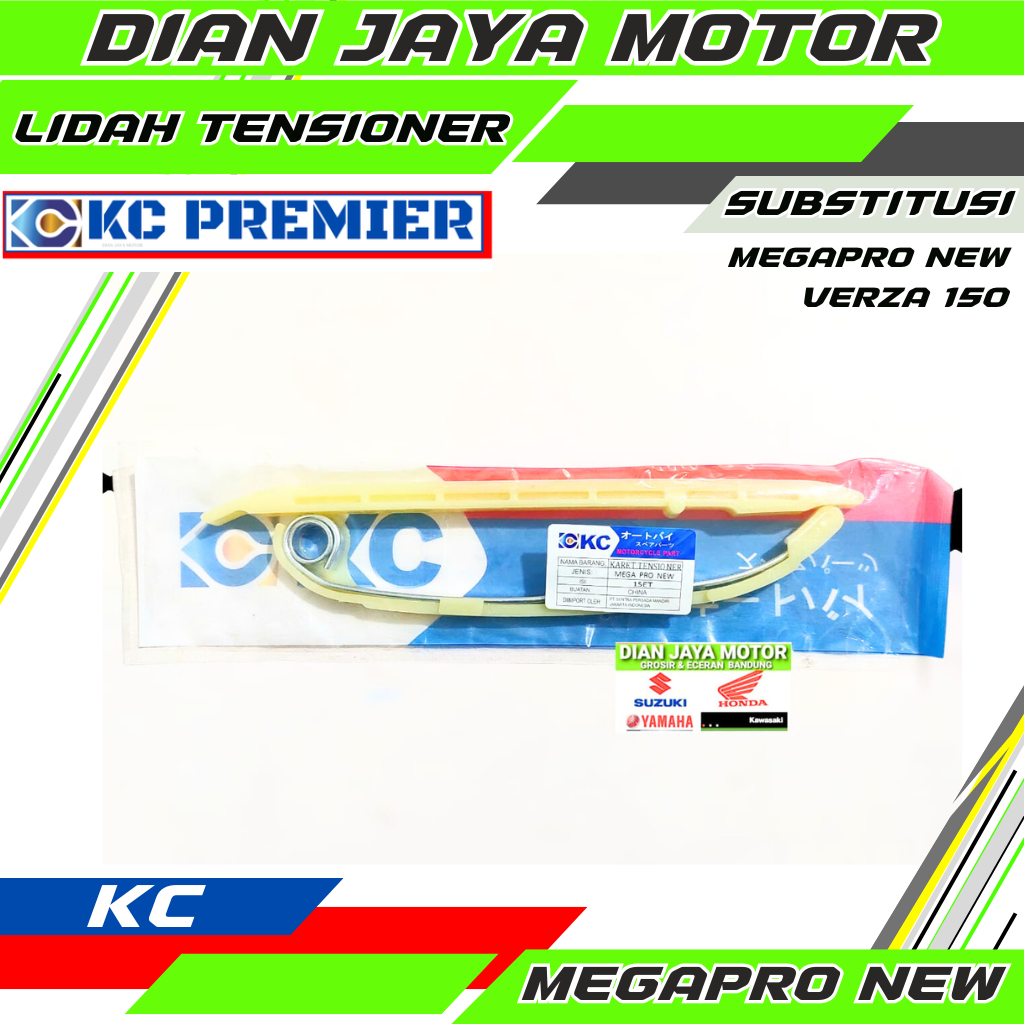 Jual Karet Lidah Tensioner Megapro new Verza 150 KC Premier Karet ...