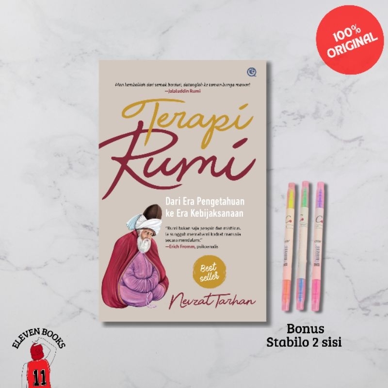Jual Buku Original Terapi Rumi Dari Era Pengetahuan ke Era ...