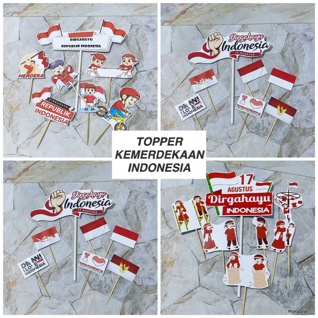 Jual Topper Kemerdekaan / Topper HUT RI | Shopee Indonesia