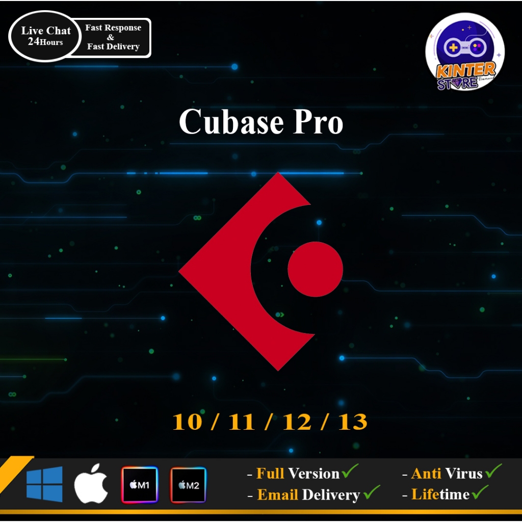 Jual Cubase Pro 10 / 11 / 12 / 13 Win - Mac - Cubase 10 / 11 / 12 / 13 ...