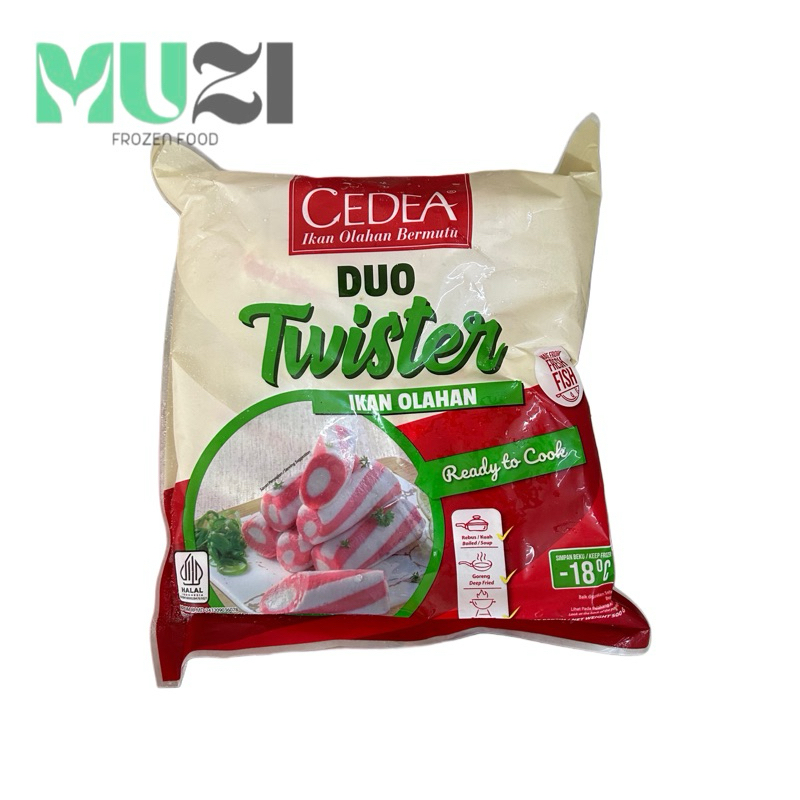 Jual CEDEA IKAN OLAHAN DUO TWISTER 500 GR | Shopee Indonesia