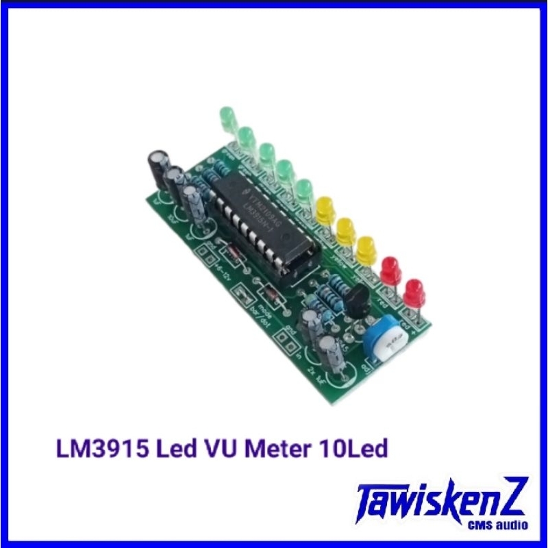 Jual Led VU Meter Mono ic LM3915 led vu music | Shopee Indonesia