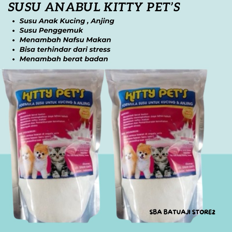 Jual Susu Kucing Kitty Pets Kecil 100 gram | Shopee Indonesia