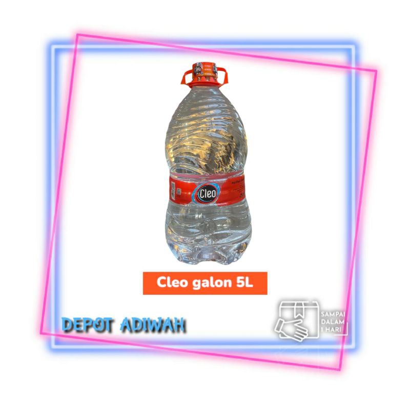 Jual Cleo galon 5 Liter (khusus Instant/Sameday) | Shopee Indonesia
