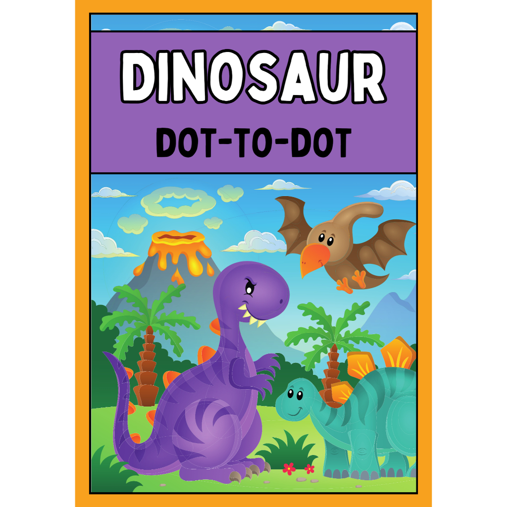 Jual Digital Book - Tembus Titik Dinosaurus: Petualangan Mewarnai Dot ...