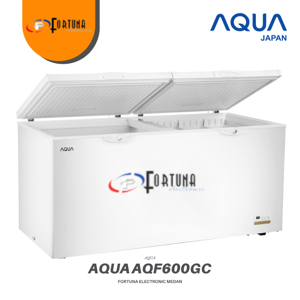 Jual CHEST FREEZER AQUA AQF600GC / FREEZER BOX AQUA 600LTR AQUA DIGITAL ...