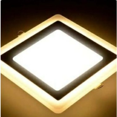 Jual LED DOWNLIGHT 2 WARNA 3 MODE DOWNLIGHT TANAM WARNA KUNING PUTIH ...