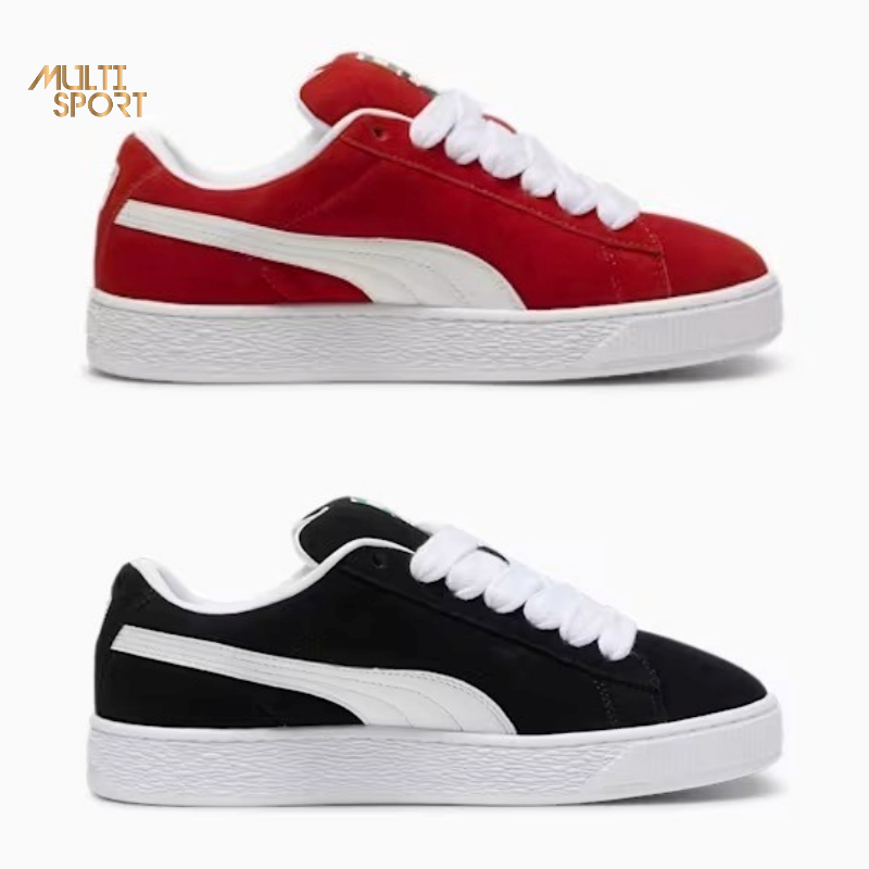 Jual PUMA SUEDE XL 520503 RED/WHITE 520502 BLACK | Shopee Indonesia