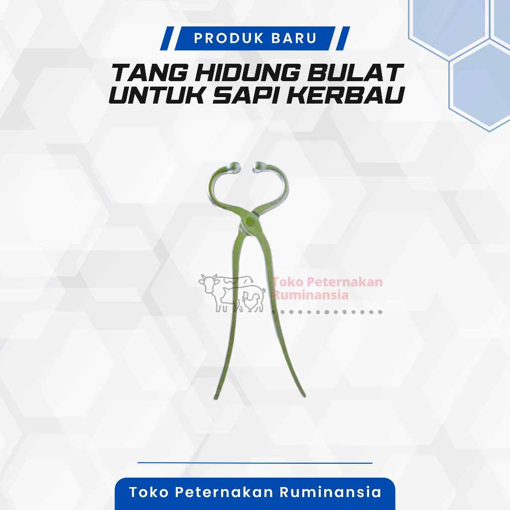 Jual Tang Penjepit Hitung Bulat Tang Hidung Sapi Kerbau Lembu Stanless ...