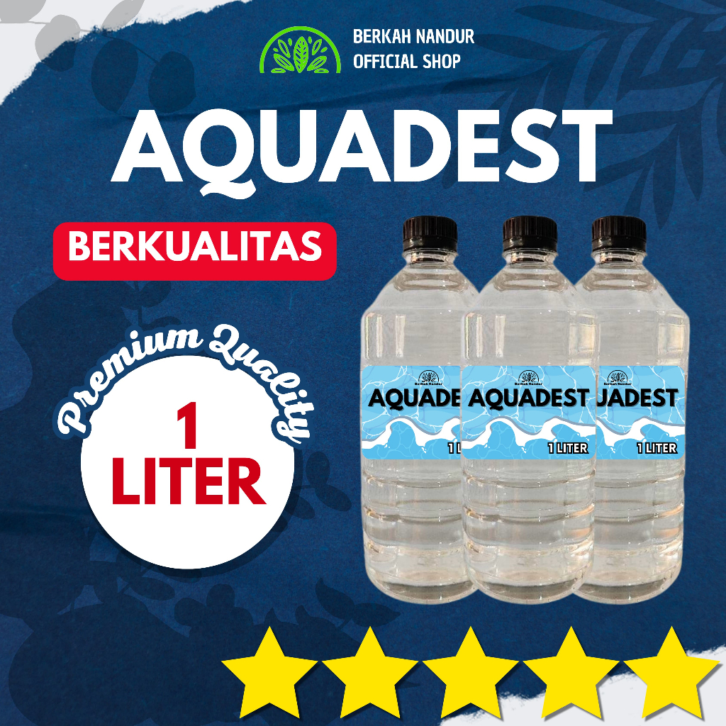 Jual Aquadest 1 Liter | Shopee Indonesia