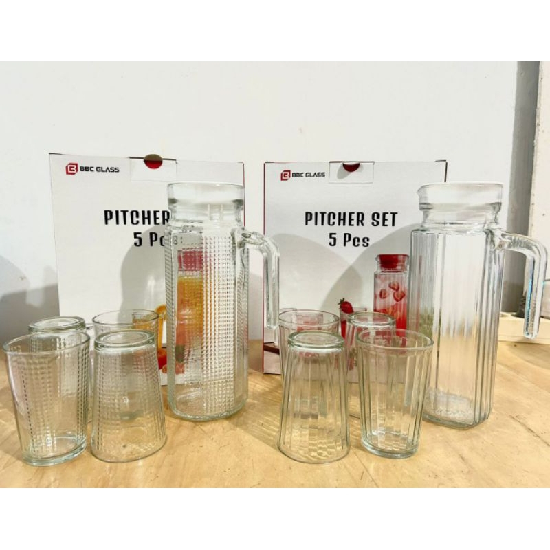 Jual Picher Set BBC Gelas Teko 5 Pcs | Shopee Indonesia