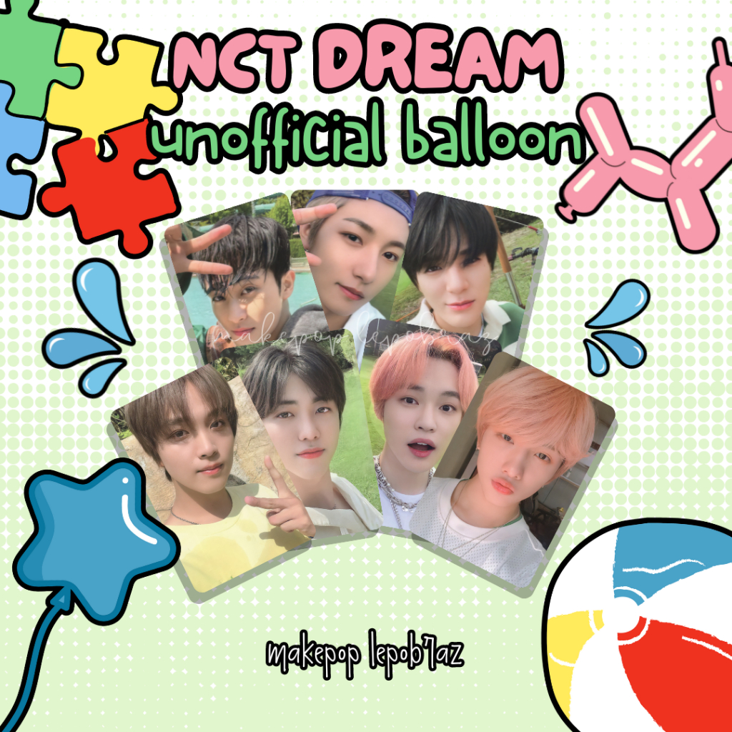 Jual [PC REPLIKA] NCT DREAM BALLOON MARK RENJUN JENO HAECHAN JAEMIN ...