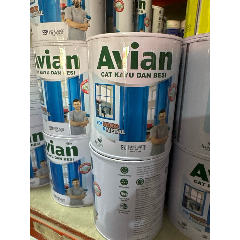 Jual Cat Minyak Avian Terlengkap & Harga Terbaru Juni 2026 | Shopee ...
