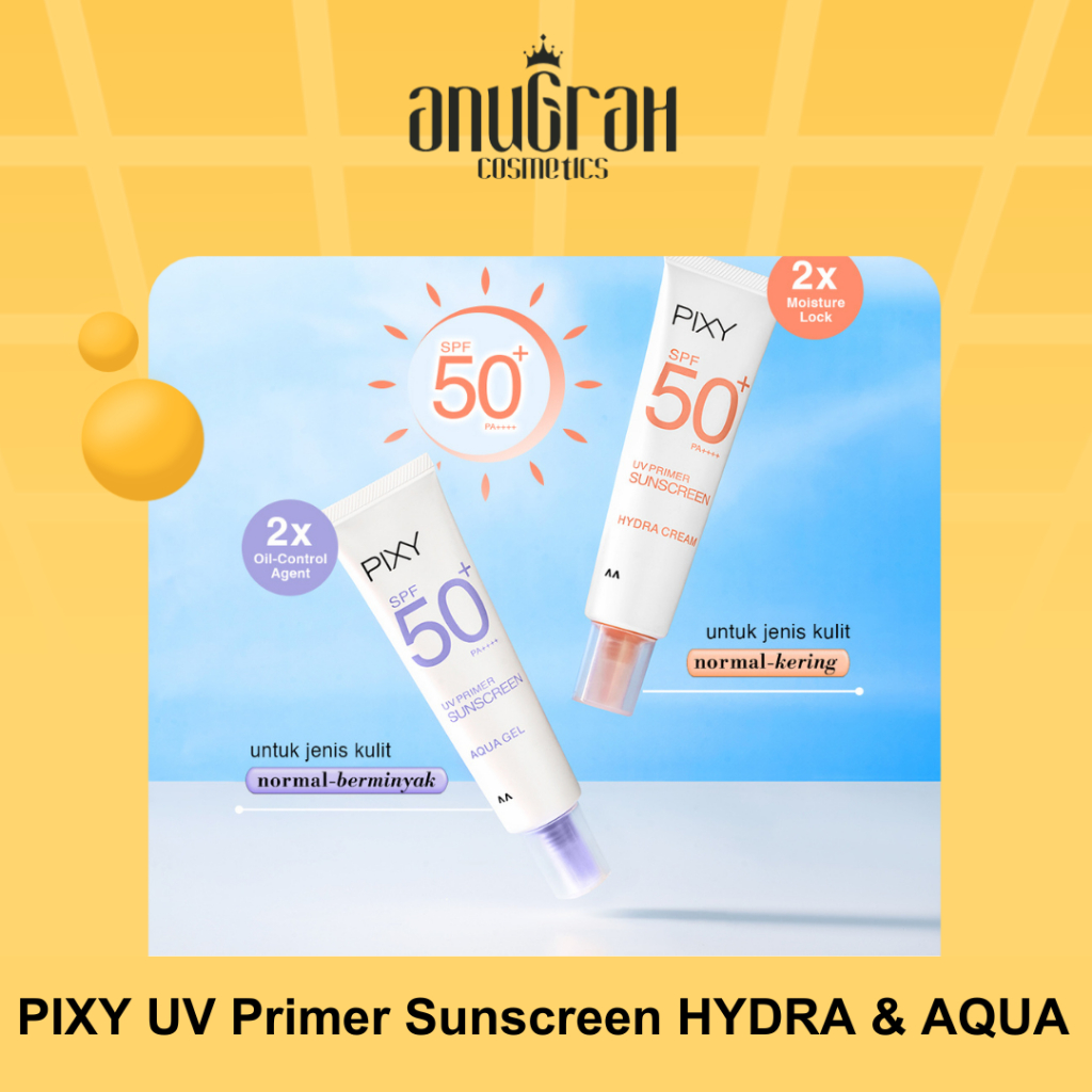 Jual PIXY UV Primer Sunscreen Hydra Cream SPF50+ PA+++ / PIXY UV Primer ...