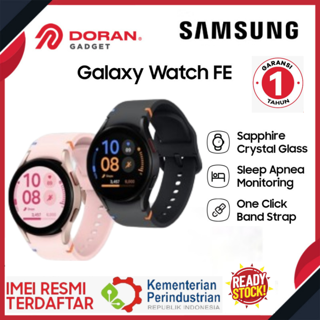 Jual Samsung Galaxy Watch FE 40mm Smartwatch 1,2" Super Amoled Display ...