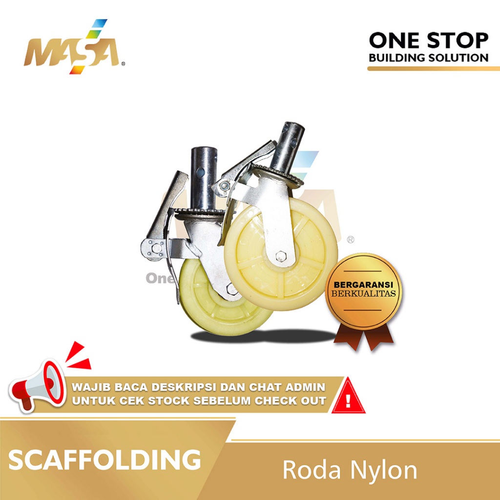 Jual RODA NYLON SCAFFOLDING PERANCAH STEGER MURAH BERKUALITAS | Shopee ...