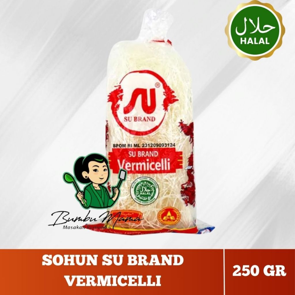 Jual Sohun Naga / Soun Naga / Sohun Jagung 250gr / Soun Jagung SU BRAND ...