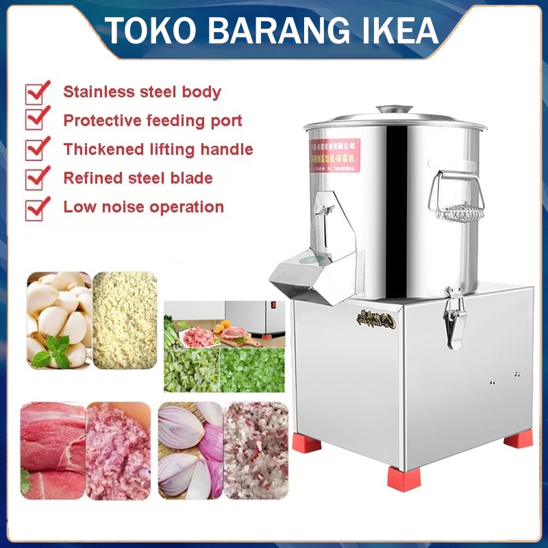 Jual Mesin Pencacah Sayur Daging Stainless Electric Food Cutter ...