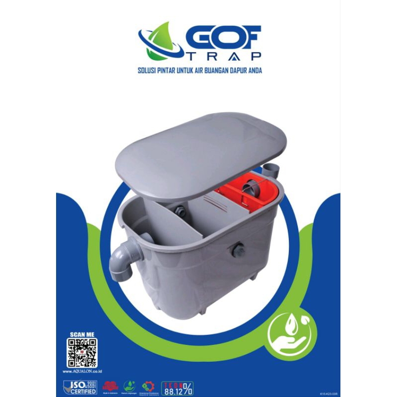 Jual Grease Trap / IGT 30/ GFR 30 / Penyaring Lemak Cuci Piring ...